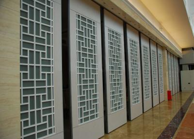 China Interior Suspended Sliding Glass Folding Partition 4 Standard / Parking Track Systems for sale