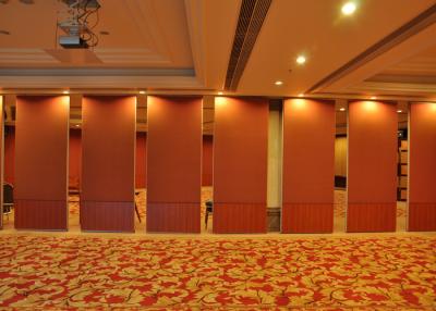 China Melamine Wooden Partition Wall Sound Proof Move Walls 500-1230mm Width 2000-4000mm Height for sale