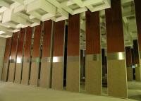 China Movable Acoustic Folding Partition Walls 32-38dB for Gym and Theatre 2000-4000mm Height for sale