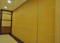 China Lightweight Acoustic Room Divider Partition Wall Panel 500-1230mm Width 2000-6000mm Height for sale