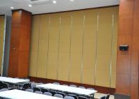 China Folding Acoustic Absorption Panels Slidng Door No Floor Track for sale