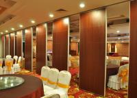 China Aluminium Movable Partition Folding Acoustic Room Divider Soundproof Wall 6000mm Height for sale