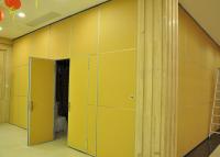 China Moving Vinyl Metal Partition Wall Fabric Training Room Folding Partition for sale