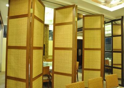 China Folding Hanging Acoustic Diffuser Panels , 65mm Training Room Folding Partition for sale