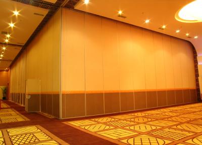 China Office Acoustic Diffuser Panels , 65mm Panel Operable Wall For Banquet Wedding Facility for sale