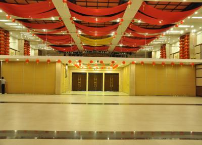 China Movable Wall Partition 85mm Folding Internal Door for Meeting Room Aluminum Frame for sale