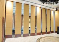 China Room Movable Walls Bi Fold Glazed Internal Doors For Office 100mm Panels for sale