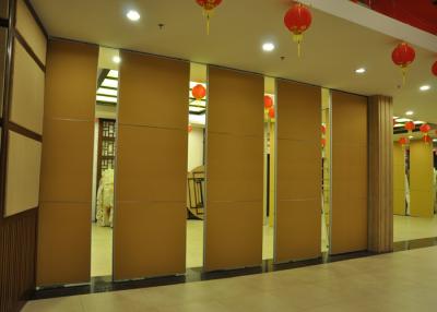 China Commercial Acoustic Fabric Panels Aluminum Sliding Screen Doors 85mm Room Dividers for sale