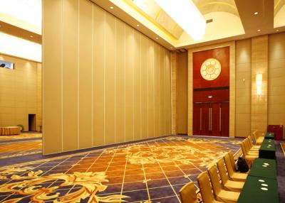 China Top Hung Movable Partition , Sliding Partition Walls  , 65mm Panel Melamine Surface for sale