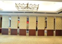 China Aluminium Movable Wall Panels Exhibition Partition System 36-42dB Acoustic Door for sale