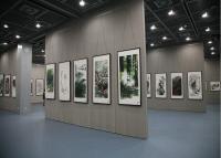 China Wooden Operable Partition Wall 4000mm Height Room Divider for Exhibition Art for sale