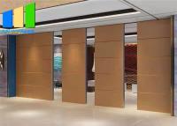 China Acoustic 4 Meter High Operable Movable Partition Wall with 53 dB Soundproof Rating and 2000 kg Load Capacity for sale