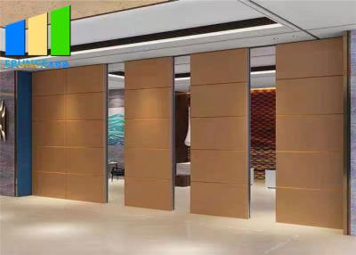 China Acoustic 4 Meter High Operable Movable Partition Wall with 53 dB Soundproof Rating and 2000 kg Load Capacity for sale