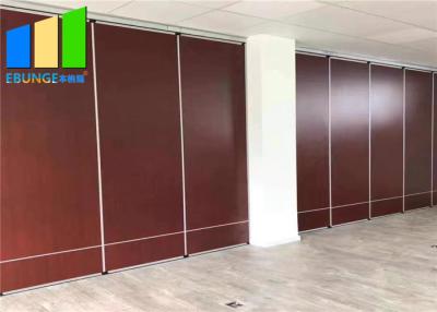 China Soundproof Sliding Folding Partition Walls 600-1200mm Width for School Classrooms & Meeting Rooms for sale