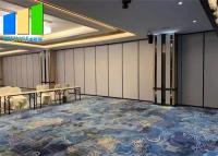 China Soundproof Partition Wall System 600-1200mm Panel Width with Top-Hung Sliding Folding Design for Commercial Spaces for sale