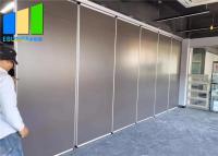 China Manual Operable Folding Partition Wall with 41-58dB Sound Insulation, 65-100mm Panel Thickness for Office & Classroom for sale