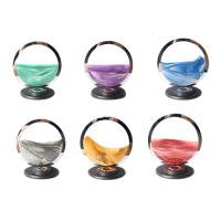 China Desktop Multifunctional Wireless Charger Quicksand Painting Colorful Night Light for sale