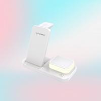 China Portable 15W 3 In 1 Fast Wireless Charger Foldable For Samsung Iphone for sale