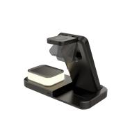 China Portable 15W 3 In 1 Fast Wireless Charger Foldable For Samsung Iphone for sale