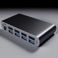 China 100W USB C Hub with 4 USB 3.0 Ports for MacBook Surface Pro for sale