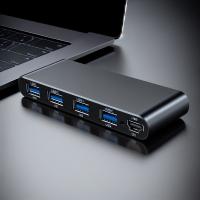 China 100W USB C Hub with 4 USB 3.0 Ports and HDMI for MacBook for sale