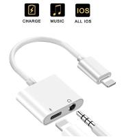 China Iphone7 7Plus 8 X 9 Audio Interface Lightning Adapter Cable for sale