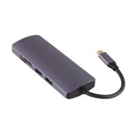 China Falwedi 7 In 1 4K 30Hz HDMI Multiple Usb Type C Hub for sale
