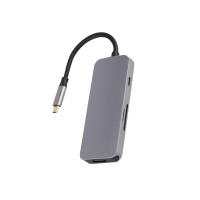 China Laptop Stand USB 7 In 1 SD TF Type C Docking Station for sale