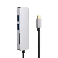 China 5 In 1 C Usb Adapter Multiport Type C Docking Station for sale