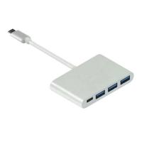 China 4 In 1 Data Transfer 5 Gbps Macbook Pro Usb C Adapter Hub for sale
