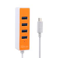 China HuaWei MateBook 4 IN 1 0.1 M Cable USB Type C Hub for sale