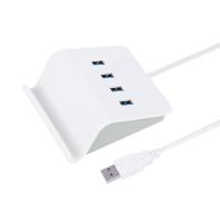 China Multifunction 5GMbps 50CM Cable 4 Port USB 3.0 Hub for sale