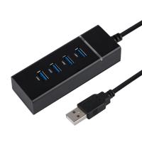 China Black White 5Gbps Usb 3.0 Multi Port Hub Splitter Adapter for sale