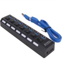 China 7 Ports External Hard Drives Quick Charge USB 3.0 HUB for sale