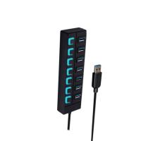 China Female Data Transfer 7 Ports Usb 3.0 High Speed Hub for sale