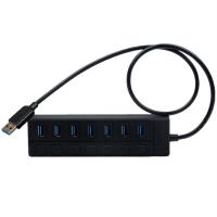 China Female Data Transfer 7 Ports Usb 3.0 High Speed Hub for sale