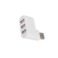 China 90 / 180 Degree Portable Rotation 3 Port Usb 2.0 Hub for sale