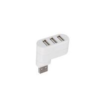 China 90 / 180 Degree Portable Rotation 3 Port Usb 2.0 Hub for sale