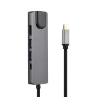 China Laptop Ultra Fast Gigabit Ethernet USB C Docking Station for sale