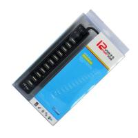 China 12 Port LED Indicator Computer 480Mbps USB 2.0 Hub for sale