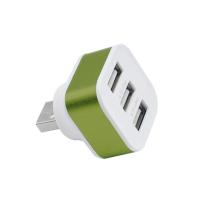 China PC Laptop Colorful 3 Port Mini USB 2.0 Splitter Adapter Hub for sale