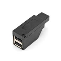 China Custom Shape 3 In 1 480Mbps Ports Usb 2.0 High Speed Hub for sale