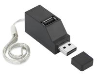 China Custom Shape 3 In 1 480Mbps Ports Usb 2.0 High Speed Hub for sale