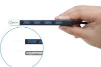 China Quantum 4 Port Usb Hub With Switch And Led Indicator for sale