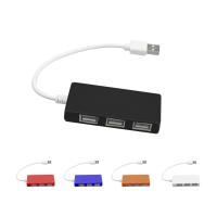 China Usb Keyboard Mouse Ultra Slim 4 Port 500mAH USB 2.0 HUB for sale