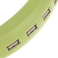 China Banana Shape 4 Port Internal Usb 2.0 Hub Header Splitter for sale