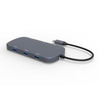 China SD TF Card Reader 7 In 1 1080P 30Hz Multiple USB C Hub for sale