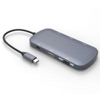 China SD TF Card Reader 7 In 1 1080P 30Hz Multiple USB C Hub for sale