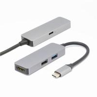 China Samsung S8 S8+ 4 In 1 HDMI 4K PD Usb Type C Powered Hub for sale