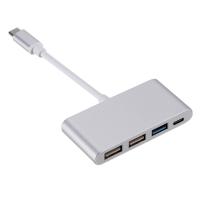 China Aluminum Alloy Powered USB C Hub for sale